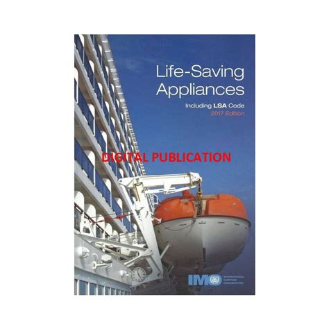 Life Saving Appliances Inc Lsa Code 2017 Edition E Reader Stanfords