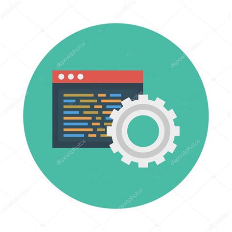 desarrollo codificación programación vector ilustración 2022