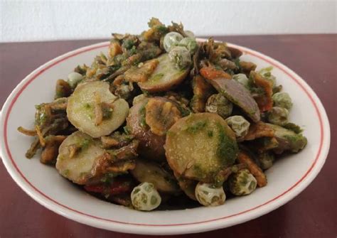 Resep Jengkol Teri Cabe Hijau Sambal Ijo Rimbang Oleh Mewani Huang