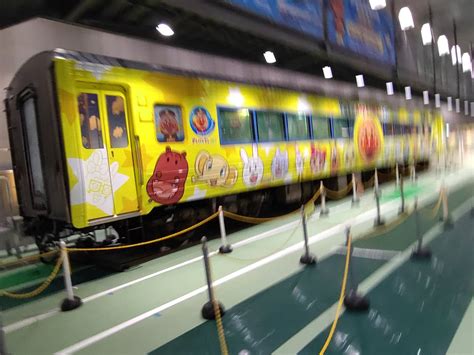 とんちゃん On Twitter 京都鉄道博物館、ゆうゆうアンパンマンカー、キロハ186 2。