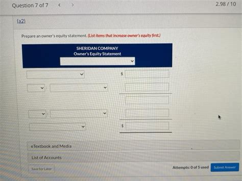 Solved AC 114 Unit 5 Lab Assignment Question 7 Of 7 2 98 10 Chegg