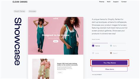 showcase shopify theme review features pros and cons ecomposer