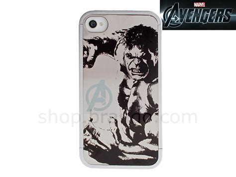 Iphone 44s Marvel The Avengers Hulk Metallic Phone Case Limited