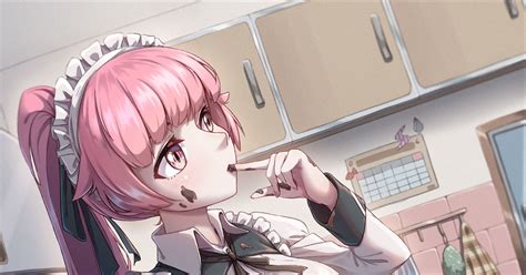 少女前線 做巧克力的ntw 啊包のイラスト Pixiv