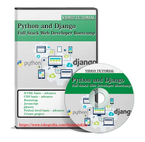 Jual Dvd Tutorial Python And Django Full Stack Web Developer Bootcamp