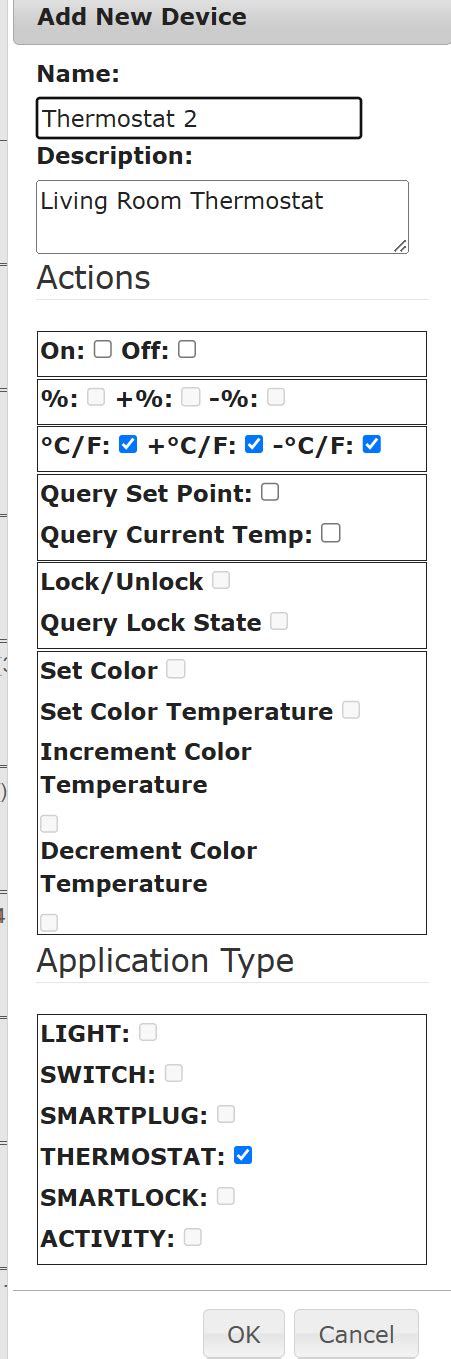 Alexa Set Thermostat Temp Device Not Responding Node Red Home
