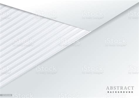 흰색 종이 레이어와 추상 템플릿 3d 배경 0명에 대한 스톡 벡터 아트 및 기타 이미지 0명 3차원 형태 가리기 Istock
