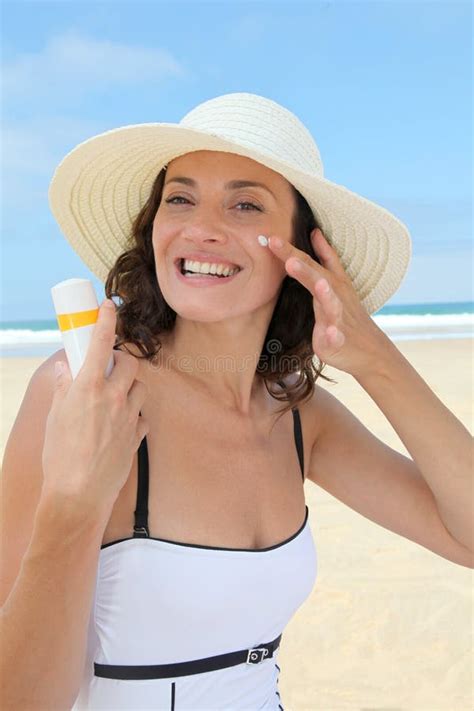 Sun Protection Stock Image Image Of Swimsuit Health 15755781