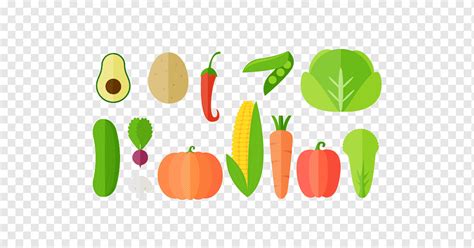 Iconos De Frutas Frutas Vegetales Verduras Vegetales De Hoja Comida