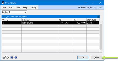 How To See Who Is Logged Into Dynamics GP Telmar Computer Solutions