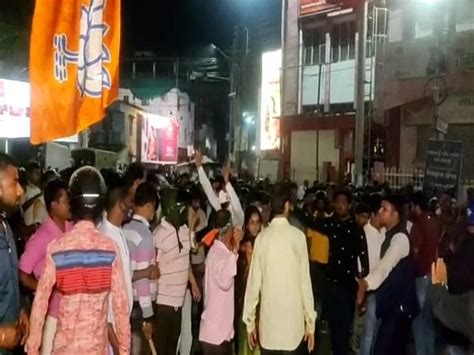 Tripura Bjp Congress Workers Clash In Agartala Several Injured