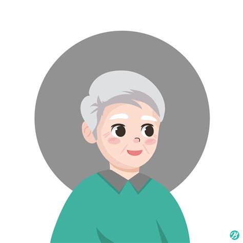 할아버지 일러스트 Ai 다운로드 Download Grandfather Vector Urbanbrush