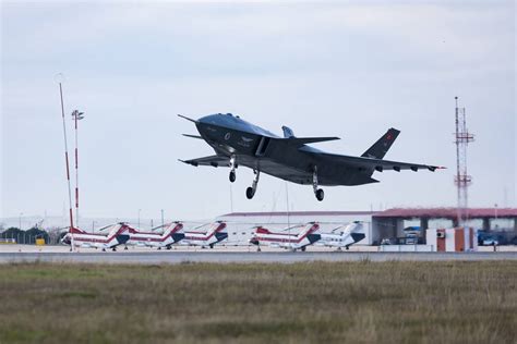 Baykar Technology Turkeys Future Unmanned Fighter Jet Conducts First
