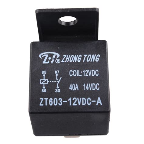 EE Support 10 X Car Truck Auto Automotive DC 12V 40A 40 SPST Relay