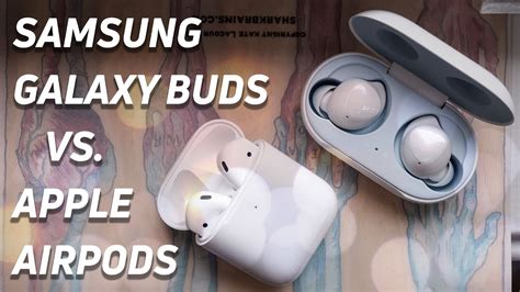 Samsung Galaxy Buds Vs Apple Airpods Youtube