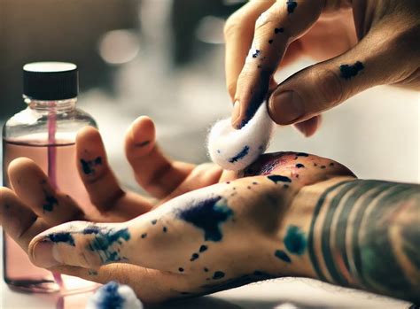 How To Get Fountain Pen Ink Off Skin Safe Easy Methods Goldspot Pens