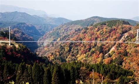 九重夢大吊橋 雄大な眺めが待っている日本一高い歩行者専用橋のつり橋 日本の国内旅行ガイド700箇所