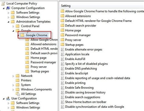 How To Import Google Chrome Group Policy Settings In Windows