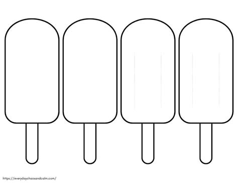 Popsicle Template Pdf