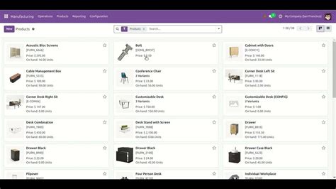 Import Bill Of Materials From Csvexcel File Odoo Youtube
