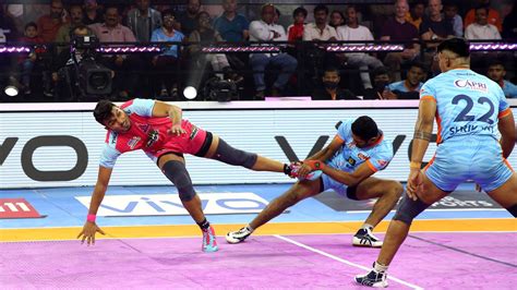 Pro Kabaddi 2022 Jaipur Pink Panthers Vs Telugu Titans Live