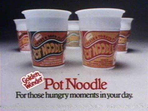 Golden Wonder Pot Noodle Tvark