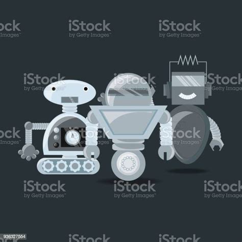 Ilustración De Concepto De Diseño De Robótica Y Más Vectores Libres De