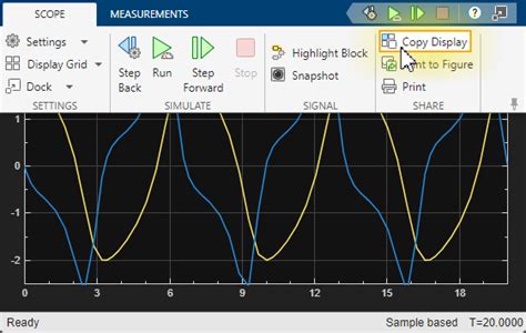 Scope ブロックの一般的なタスク Matlab And Simulink