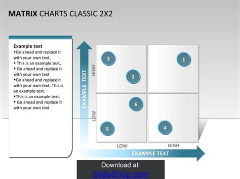 Matrix Chart Ppt