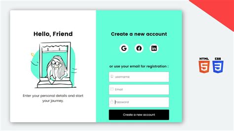 Create Attractive Login Form Using Html Css Youtube