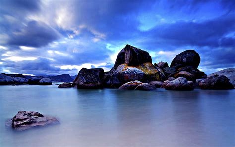 록키 비치 104850 Hd 배경 화면 Wallpaperbetter