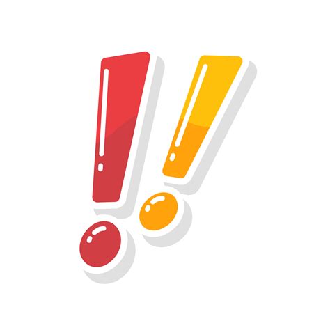 Exclamation Mark On Quote Text Box Surprise Concept PNG