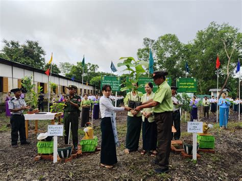 လေးမျက်နှာမြို့နယ်တွင် ၂၀၂၄ ခုနှစ် မိုးရာသီသစ်ပင်စိုက်ပျိုးပွဲ ကျင်းပ Information And Public