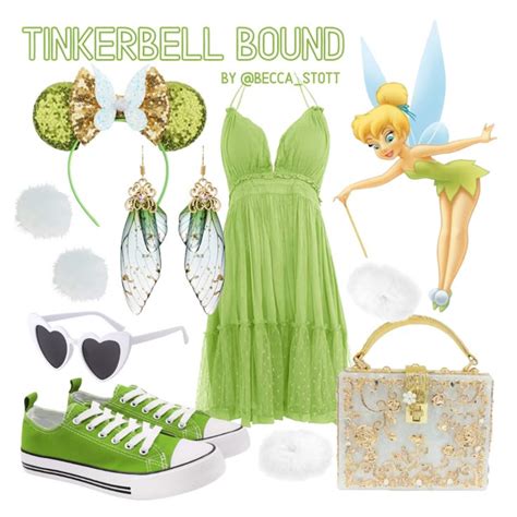 Tinkerbell Disney Bound 💚 Disney Themed Outfits Disney Bound Outfits