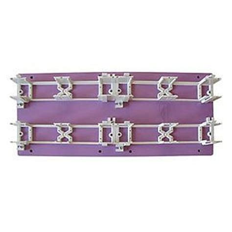 Telecom Backboard Wood Half Module With Brackets Allen Tel Products Inc