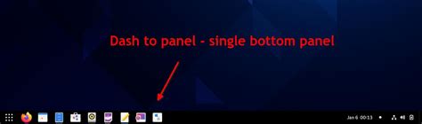 the extension displays gnome dash as top dock when mouse hover top bar ubuntuhandbook