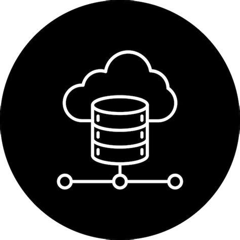 Iconos De Datos En La Nube Vector Premium