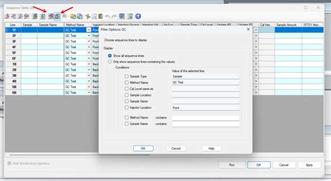 Building Sequence Table In Chemstation Rev C 01 08 Forum Chromatography Software Agilent