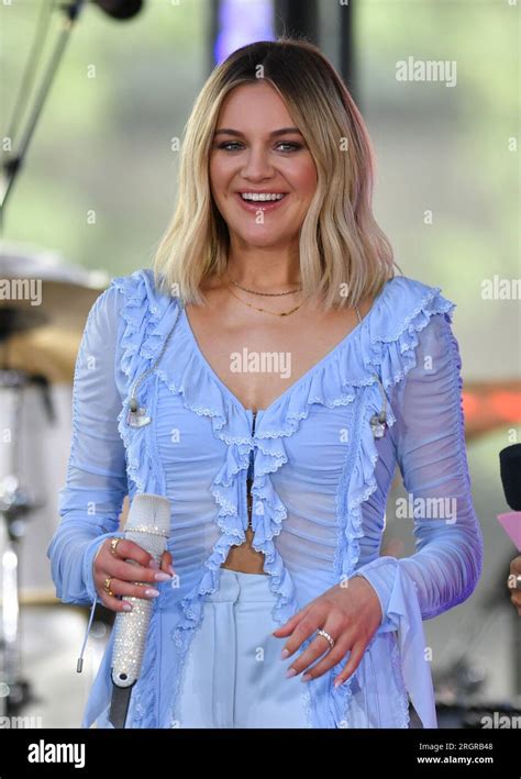 Kelsea Ballerini Performs On Nbcs Today At Rockefeller Plaza On August 11 2023 In New York