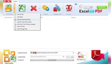 Foxpdf Excel To Pdf Converter Download Latest 2025 Filecr