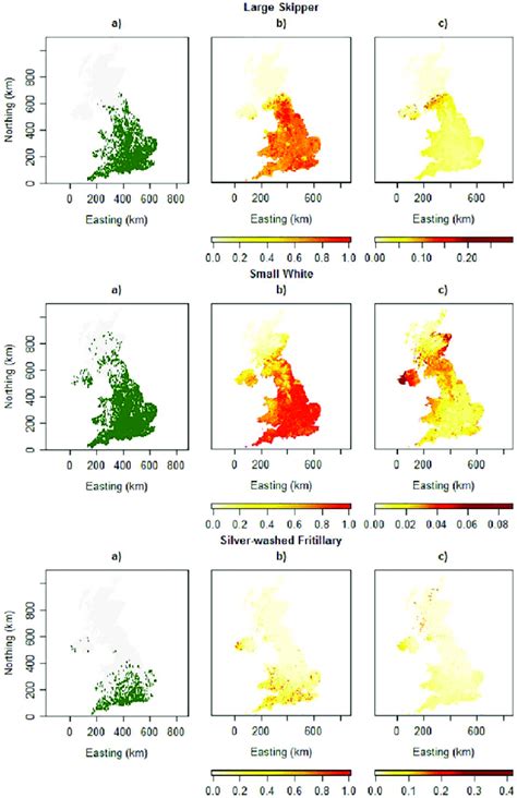 Illustrative Spatial Distribution Maps Maps Are Shown For Large