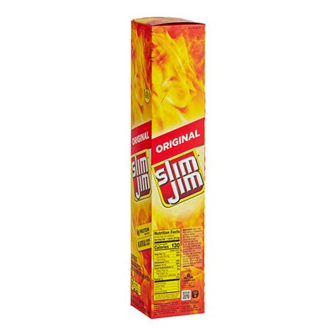 Slim Jim Original Meat Stick 097 Oz 144case