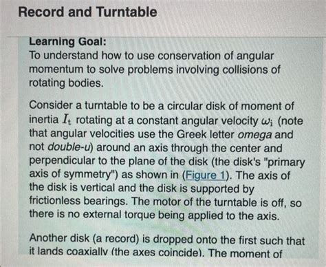 What is the final angular velocity ωf of the two Chegg