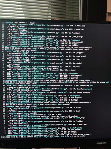Pacman Syu And Qtile No Longer Working · Issue 3316 · Qtileqtile