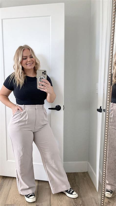 A F Sloane Tailored Pant Curated On LTK Outfits Gorditas Outfits