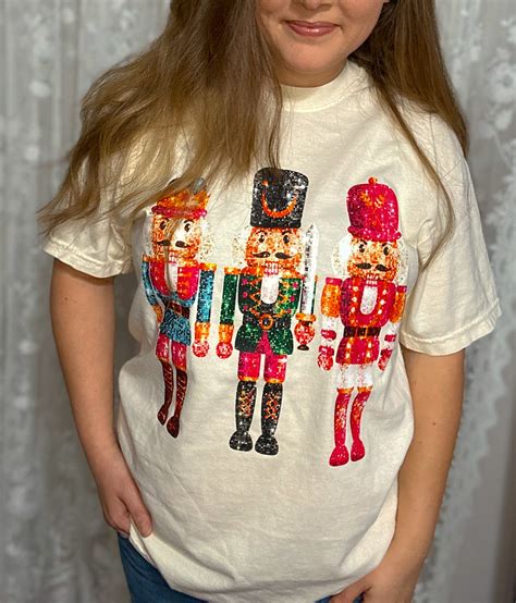 Faux Sequin Nutcracker Tee Wildthreadapparel