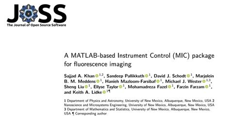 I Am Glad To Report That Paper A Matlab Based Instrument Control Mic