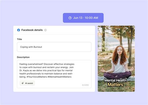 Best Facebook Post Scheduler Schedule Facebook Posts For Free