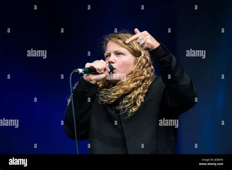Glastonbury Somerset Uk 23rd June 2017 Kate Tempest Spoken Word
