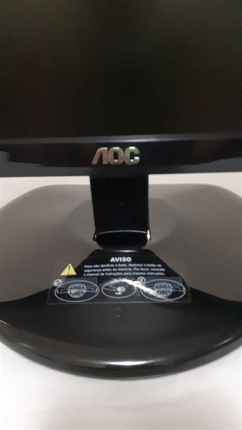 Monitor Aoc E2043fk Lcd 20 Usado Parcelamento Sem Juros